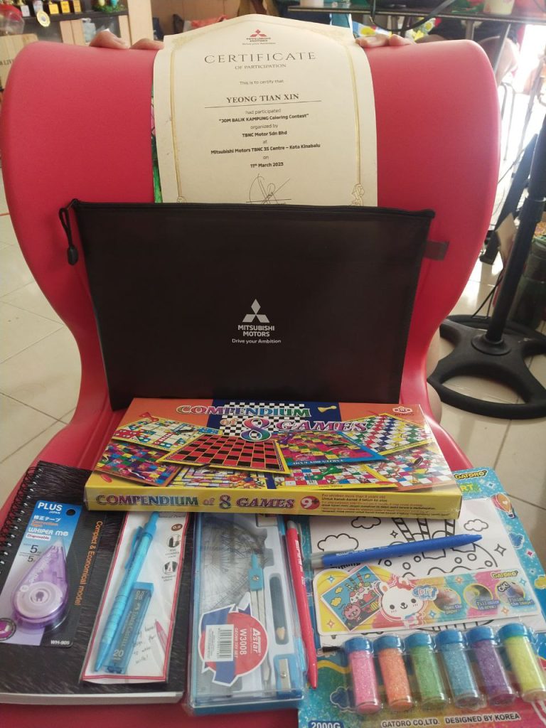 “JOM BALIK KAMPUNG COLORING CONTEST” – 亚庇中学