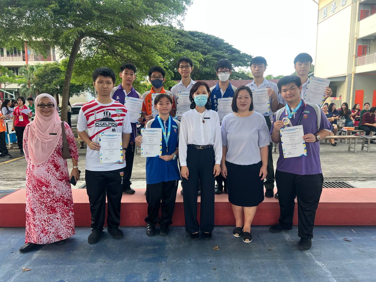 INTERNATIONAL MATHEMATICAL OLYMPIAD NATIONAL SELECTION TEST 1 2024 – 亚庇中学